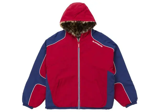 Supreme Faux Fur Reversible Hooded Track Jacket