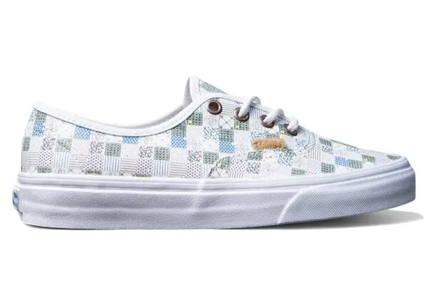 VANS Authentic Dx Tiles Leather - White