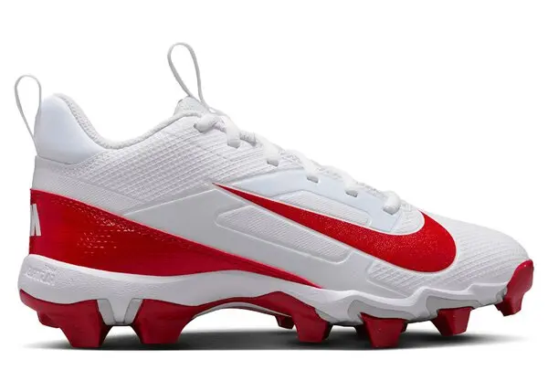 Nike Alpha Menace 4 Shark Athletic Shoes - White/university Red/photon Dust