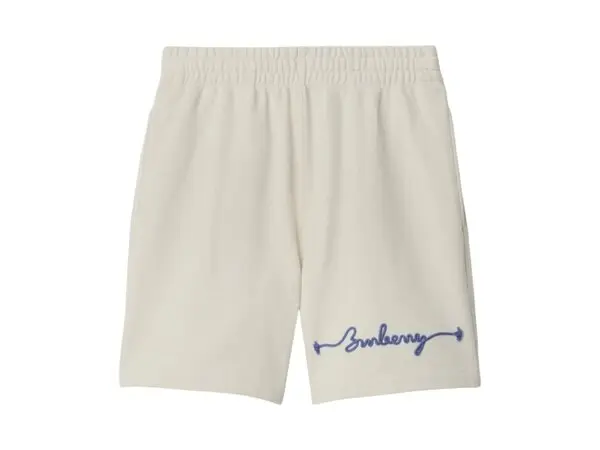 Burberry Cotton Shorts - Sail