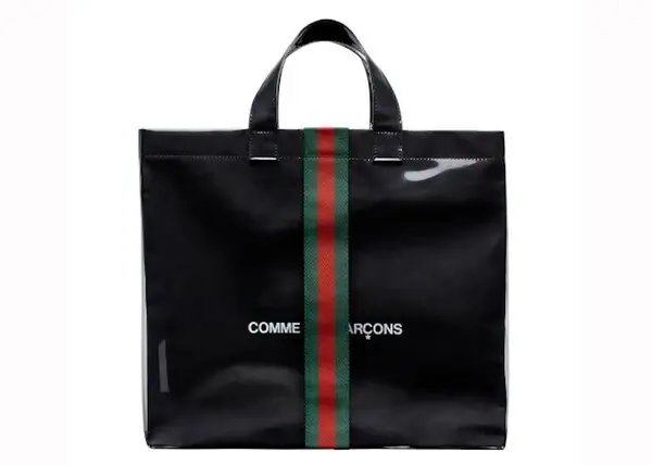 Gucci X Comme Des Garcons Tote Bag - Black