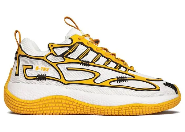 JOHN GEIGER 004 412 Day Sneakers - White/yellow/black