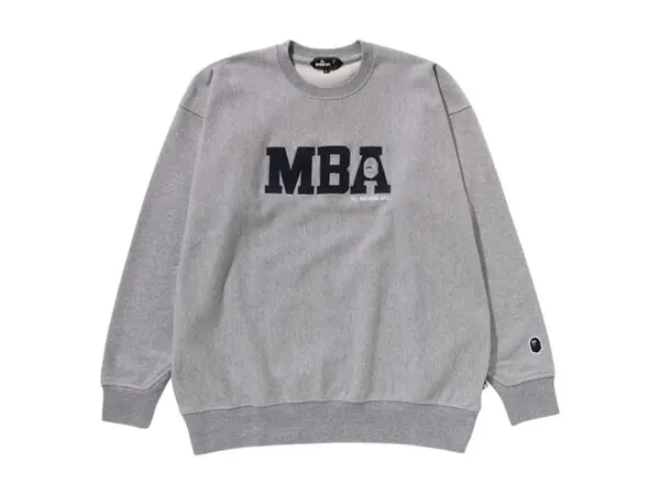 A BATHING APE Pull Over Crewneck Sweatshirt
