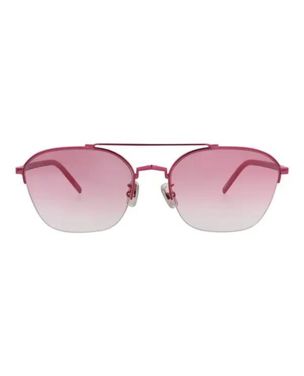 Givenchy Aviator Metal Sunglasses - Pink Pink Violet (gv40004u/57/72z)