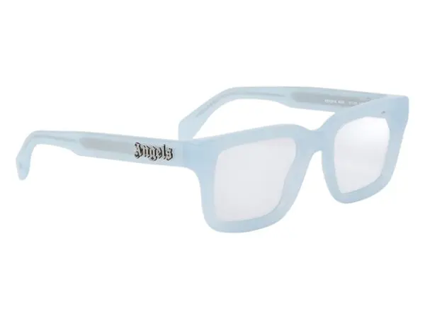 Palm Angels Style 19 Eyeglasses - Light Blue Clear Lens (perj019s25pla0014000)