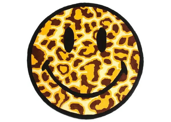 MARKET Smiley Leopard Rug - Multicolor