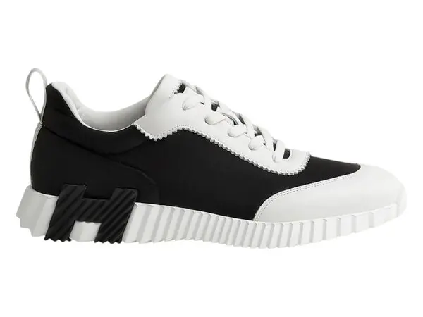 Hermès Paris Bouncing Sneakers - Black White