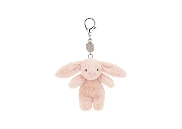 JELLYCAT Bashful Bunny Bag Charm Blush Bb4blushbc