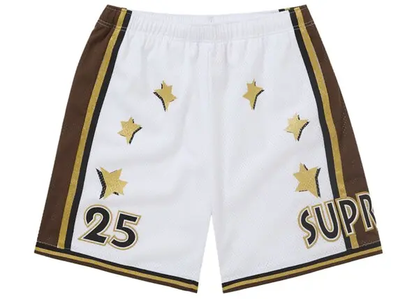 Supreme All Star Basketball Short - White