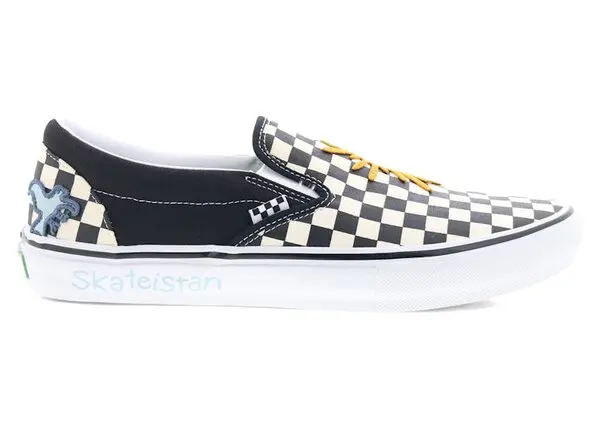 VANS Skate Slip-on Skateistan Checkerboard - Black/white