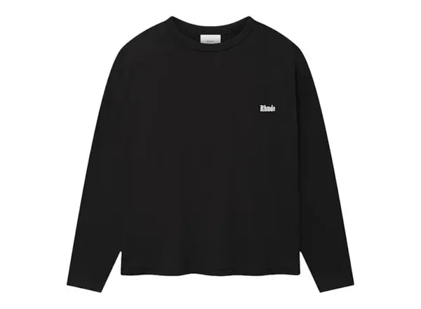 Rhude Classique Reverse Long Sleeve Tee Shirt