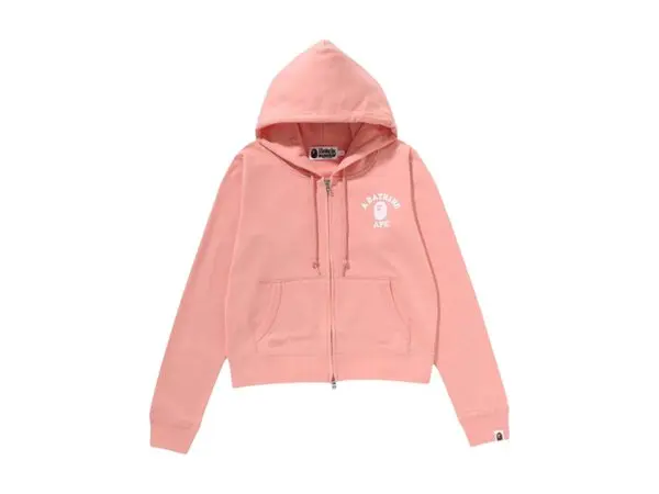 A BATHING APE College Zip Hoodie