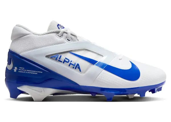 Nike Alpha Menace 4 Pro - White/hyper Royal/photon Dust