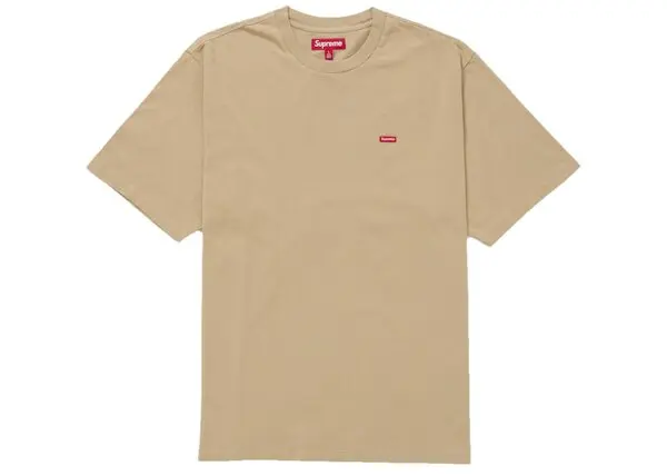 Supreme Small Box Tee Shirt - Tan