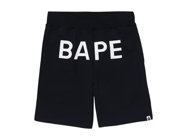 A BATHING APE Sweat Shorts - Navy Blue