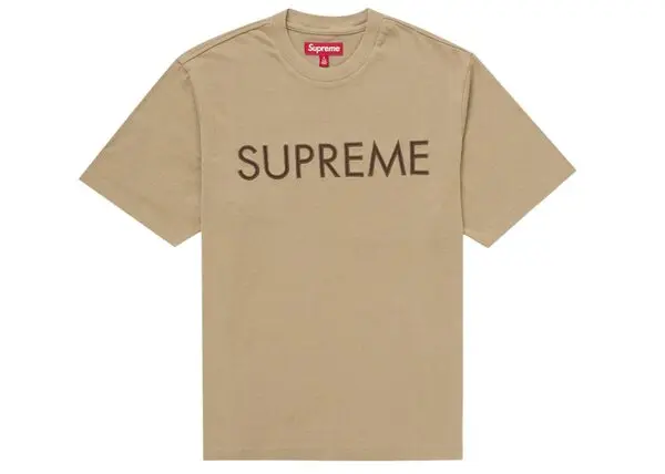 Supreme Capital Short Sleeve Top - Brown