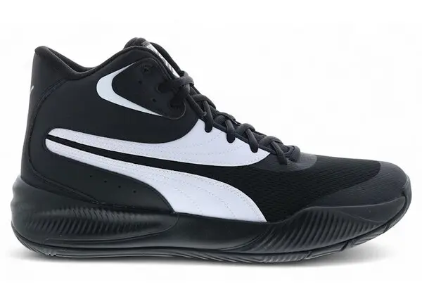 PUMA Triple Mid Sneakers - Black/white