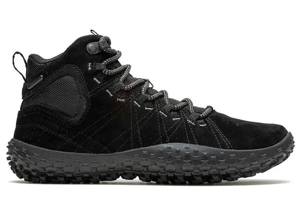 Merrell Wrapt Mid Waterproof Boots - Black