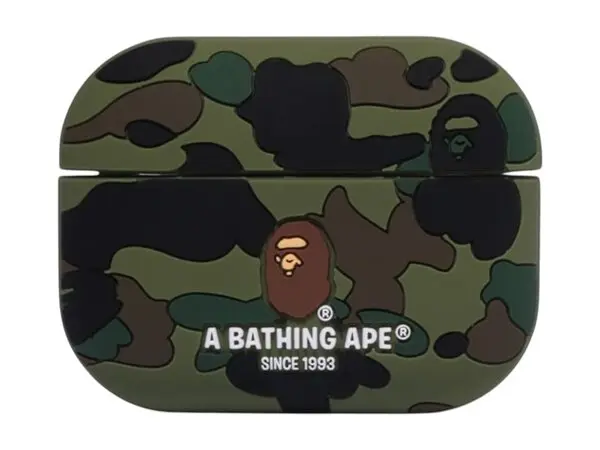 A BATHING APE 1st Camo Airpods Pro Case - Green