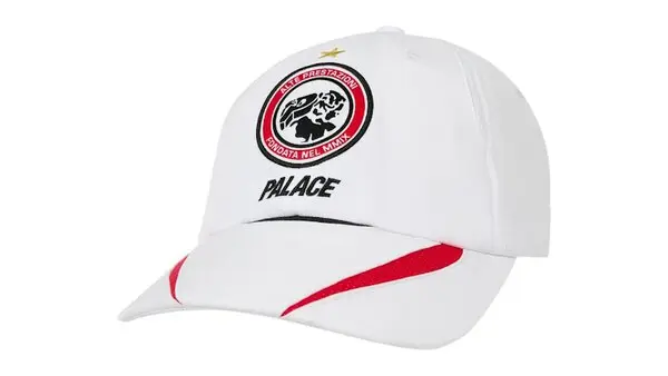 PALACE Pro Team 6panel Cap - White