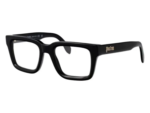 Palm Angels Style 19 Eyeglasses - Black Clear Lens (perj019s25pla0011007)