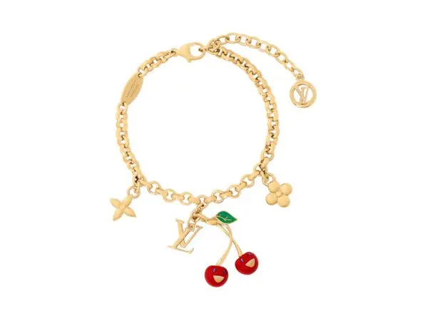 LOUIS VUITTON X Takashi Murakami Cherry Bracelet - Gold/tone Metal