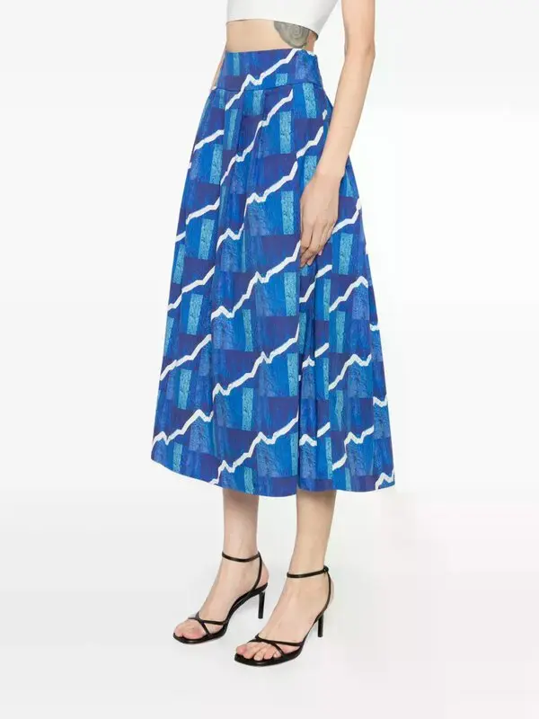 AGNÈS B. Graphic-print Skirt