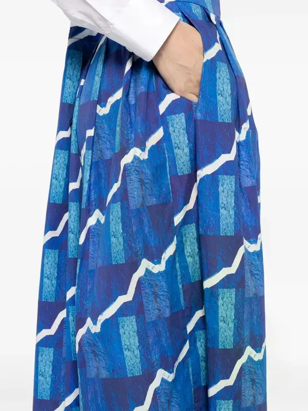 AGNÈS B. Graphic-print Skirt
