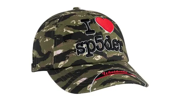 SP5DER Souvenir 6panel Cap - Camo