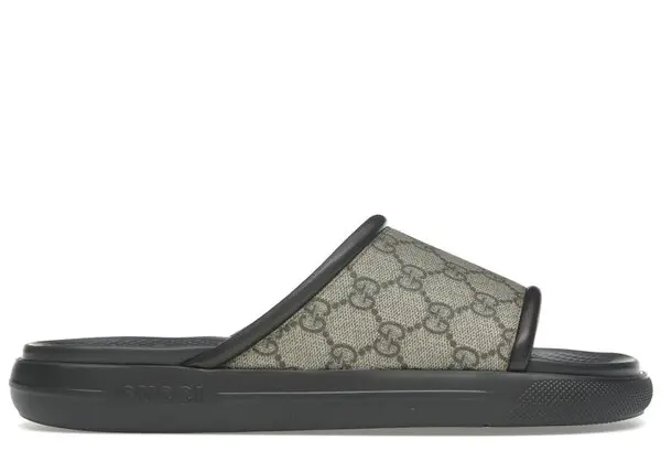 Gucci Pursuit Supreme Slide - Beige/ebony