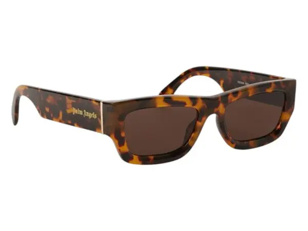 Palm Angels Auberry Sunglasses - Havana Brown (peri048s24pla0016064)