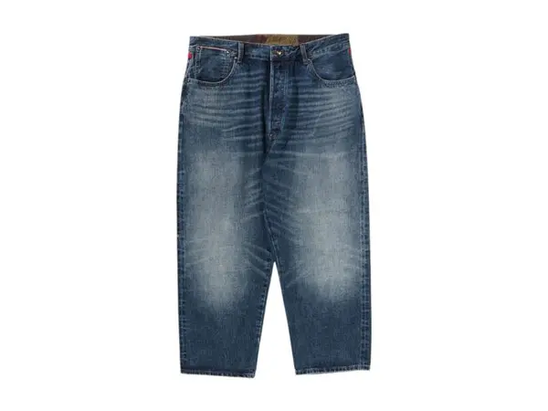 A BATHING APE Taper Front Denim Pants