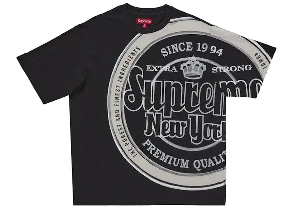 Supreme Lager Short Sleeve Top - Black