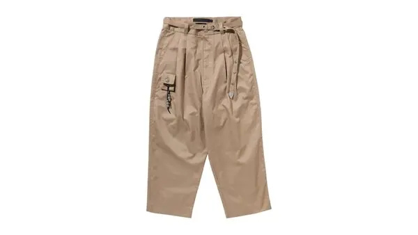 A BATHING APE Black Belted Airpod Chino Pants