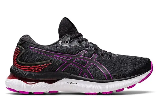Asics Gel-nimbus 24 Sneakers - Black/orchid