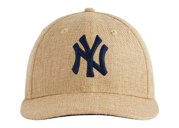 Kith New Era Yankees Raffia 59fifty Cap - Natural