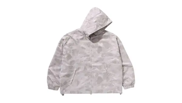 BAPE Camo Shark Full Zip Jacket - Gray