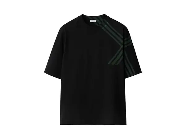Burberry Check Print Short Sleeve T-shirt