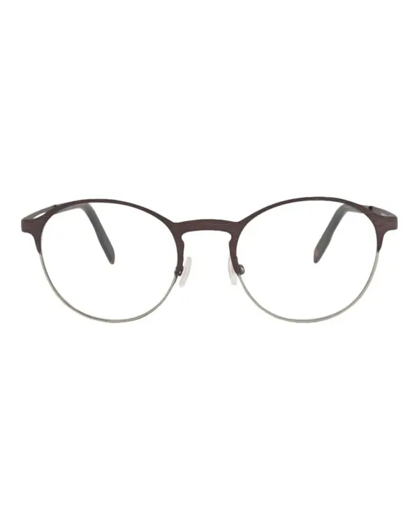 Maui Jim Round-frame Optical Frames - Brown Brown Transparent (mjo2108/25d)