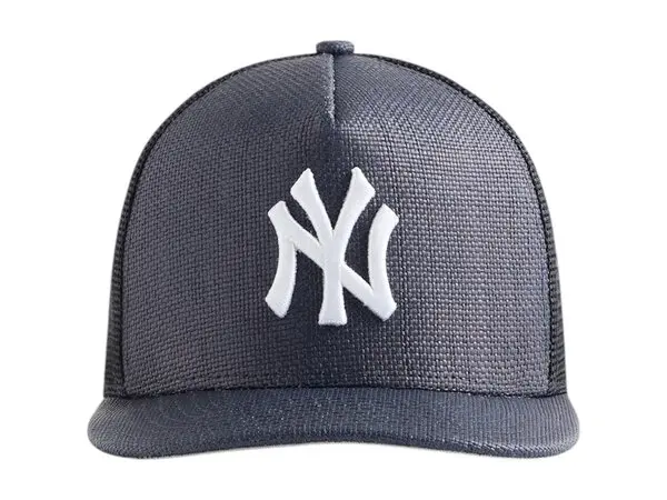 Kith X New Era New York Yankees Raffia 9fifty Cap - Nocturnal