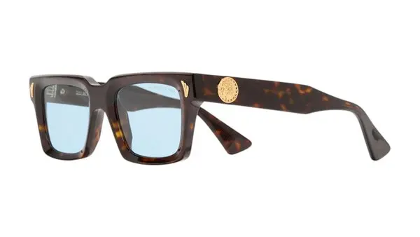 PALACE Cutler And Gross Mercury Square Sunglasses - Havana