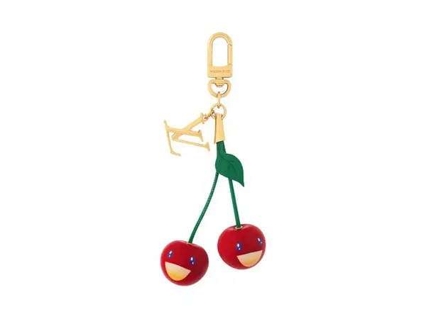LOUIS VUITTON X Takashi Murakami Cherry Bag Charm - Gold/tone Metal
