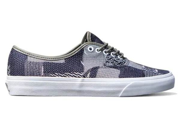 VANS Authentic Denim Patchwork Sneakers