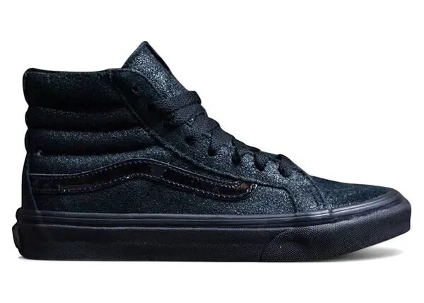 VANS Sk8-hi Slim Patent Crackle High-top Sneakers - Black