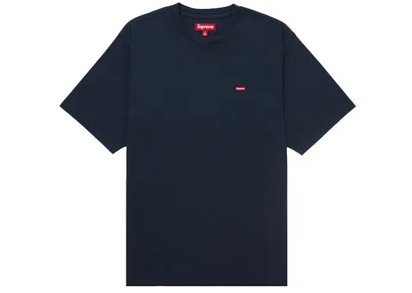 Supreme Small Box Tee Shirt - Navy Blue