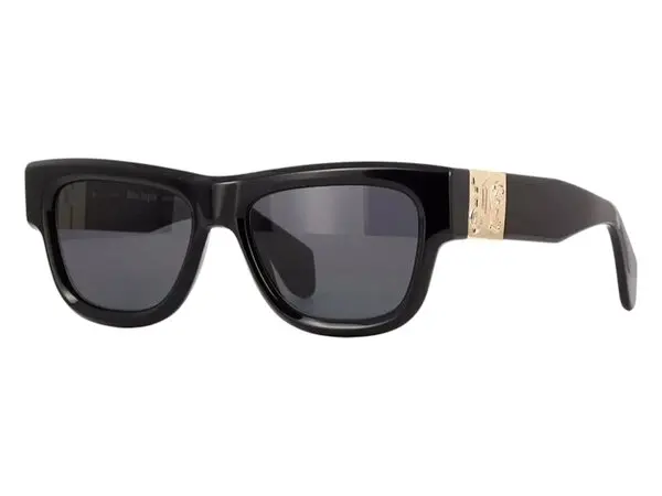 Palm Angels Merril Sunglasses - Black Dark Grey (peri065s24pla0011007)