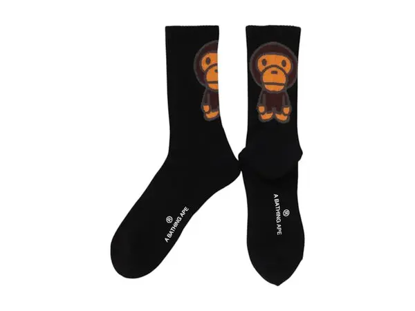 A BATHING APE Baby Milo Socks