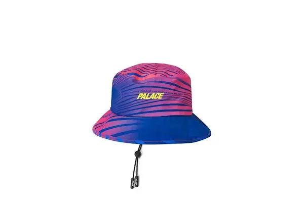 PALACE Gore-tex Vortex Bucket Hat - Pink/blue