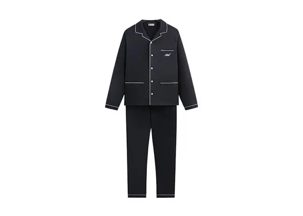 Kith Mas Script Pajama Set - Black