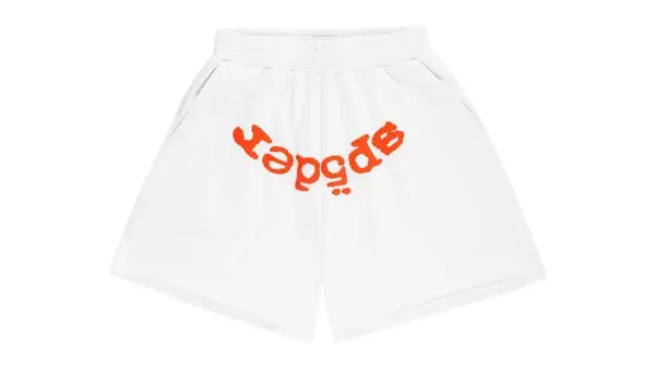 SP5DER Og Web V2 Sweatshort - White
